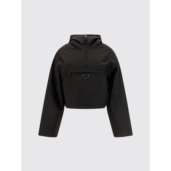 Prada | Jackets & Coats | Prada Jacket Woman Black | Poshmark